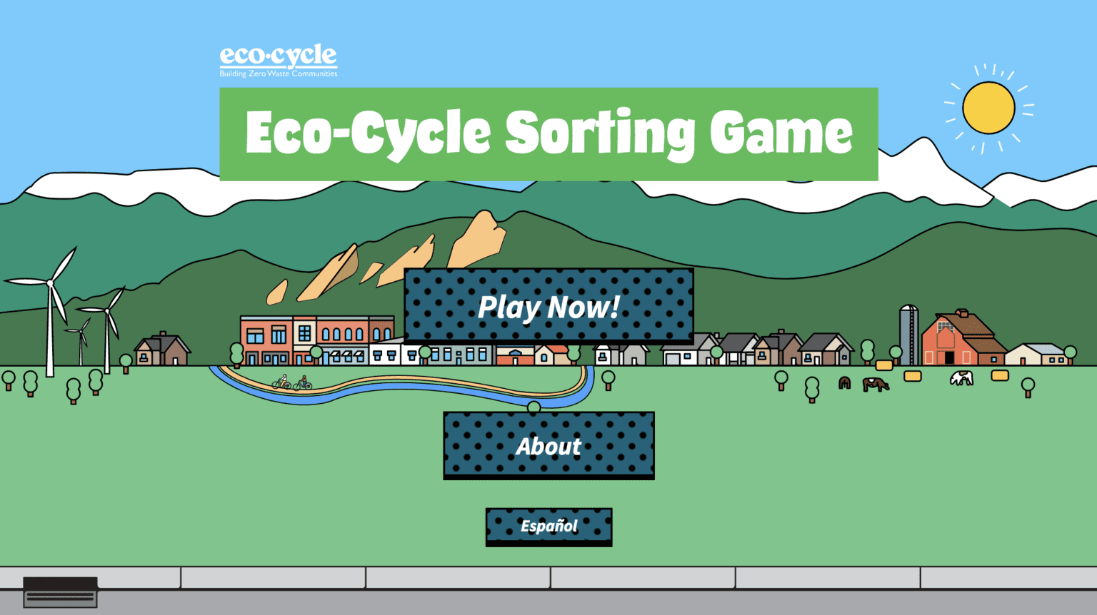 Recycling Sorting Game - Eco-Cycle