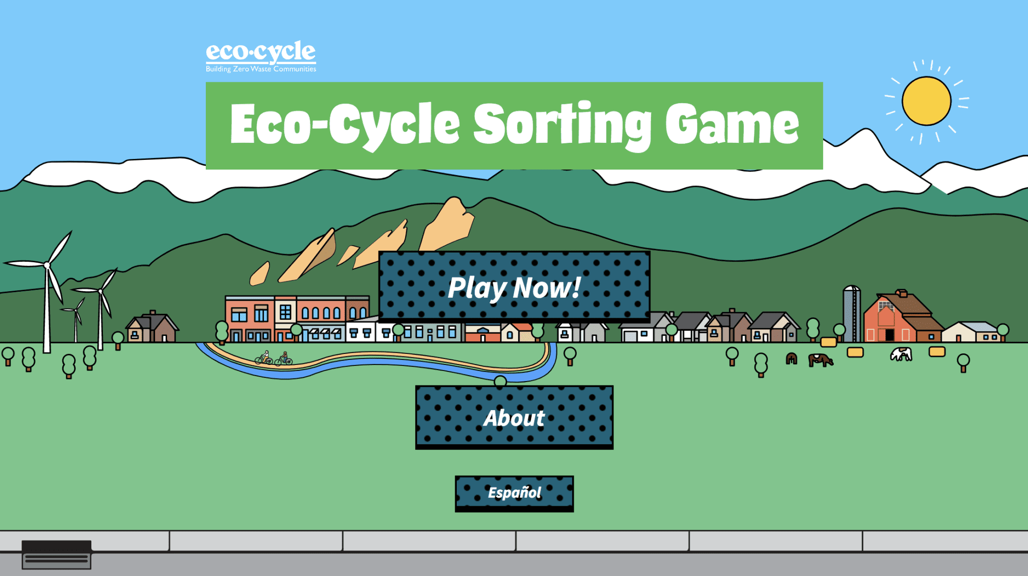 Recycling Sorting Game - Eco-Cycle