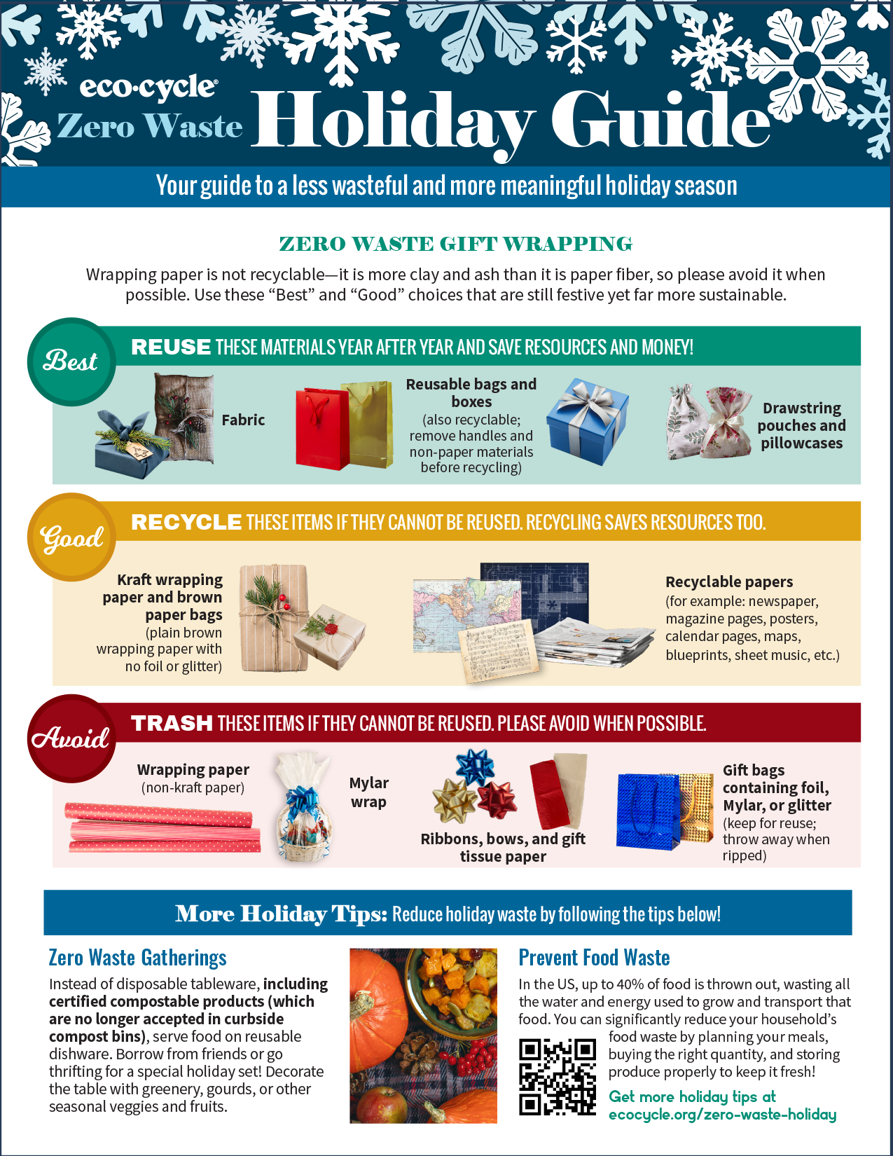 Zero Waste Holiday Guide - Eco-Cycle